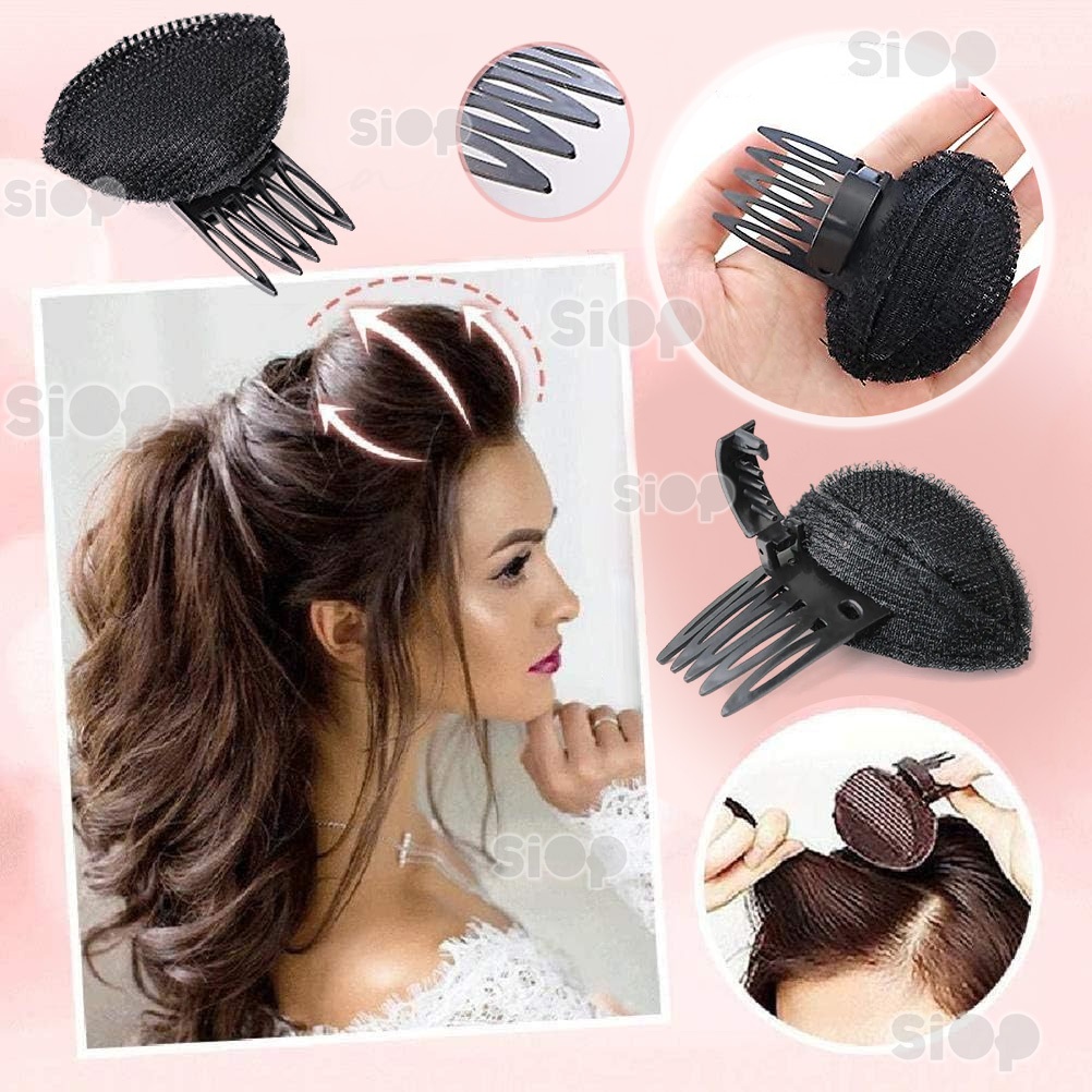 Jual 77U Alat Hair Volume Jepit Klip Rambut Poni Bun Cepol Hair Puff ...