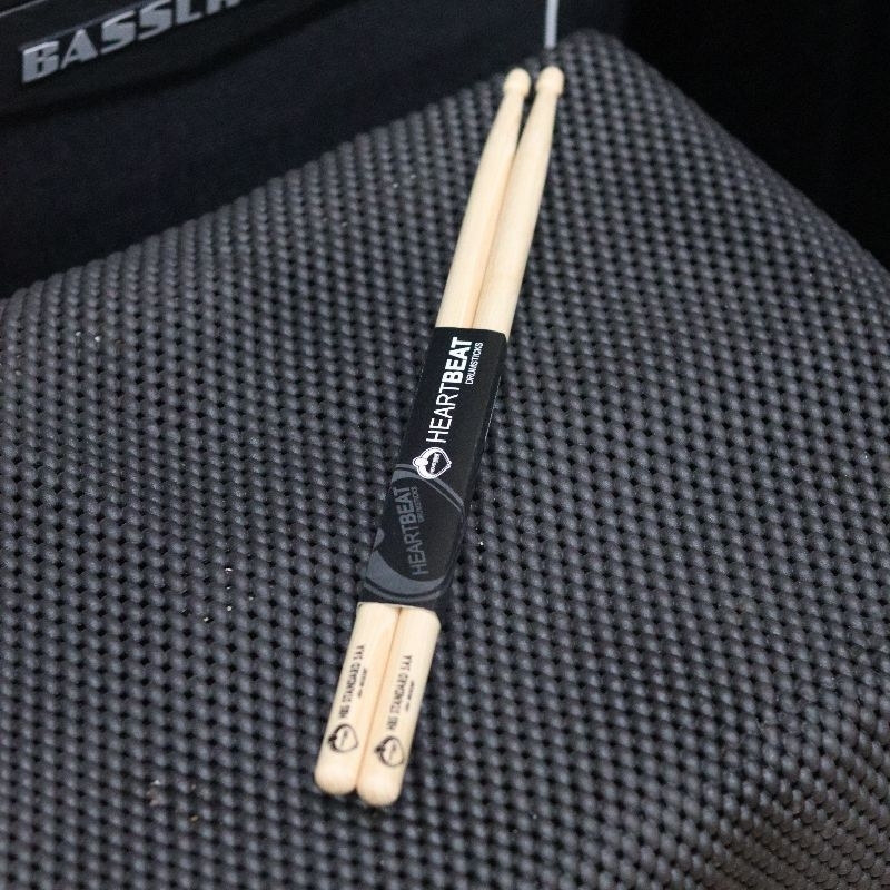 Jual Heartbeat HBS Standard USA Hickory - Heart Beat Drum Stick ...