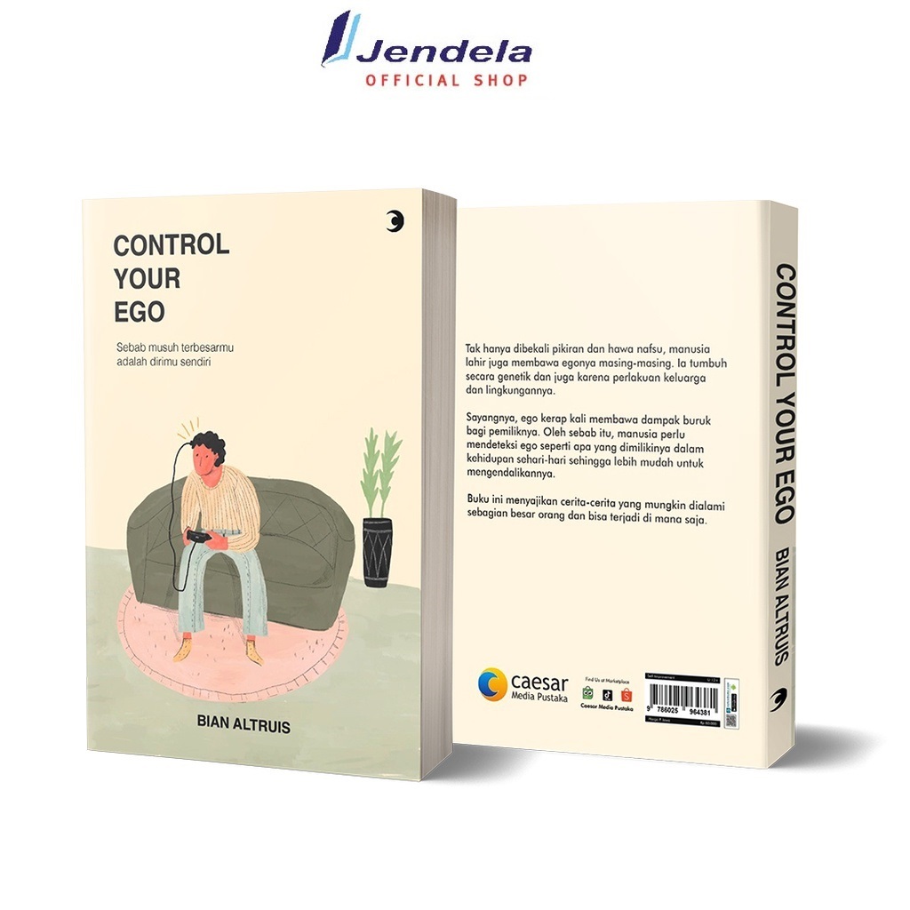 Jual Buku Motivasi Control Your Ego Sebab Musuh Terbesarmu adalah ...