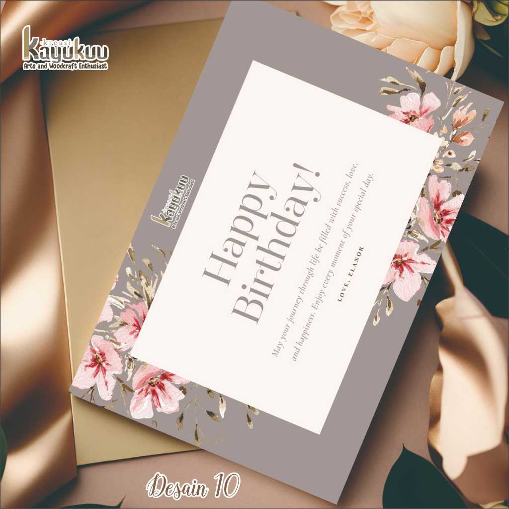 Jual KREASIKAYUKUU Cetak Kartu Ucapan | Kartu Ucapan Custom Premium ...