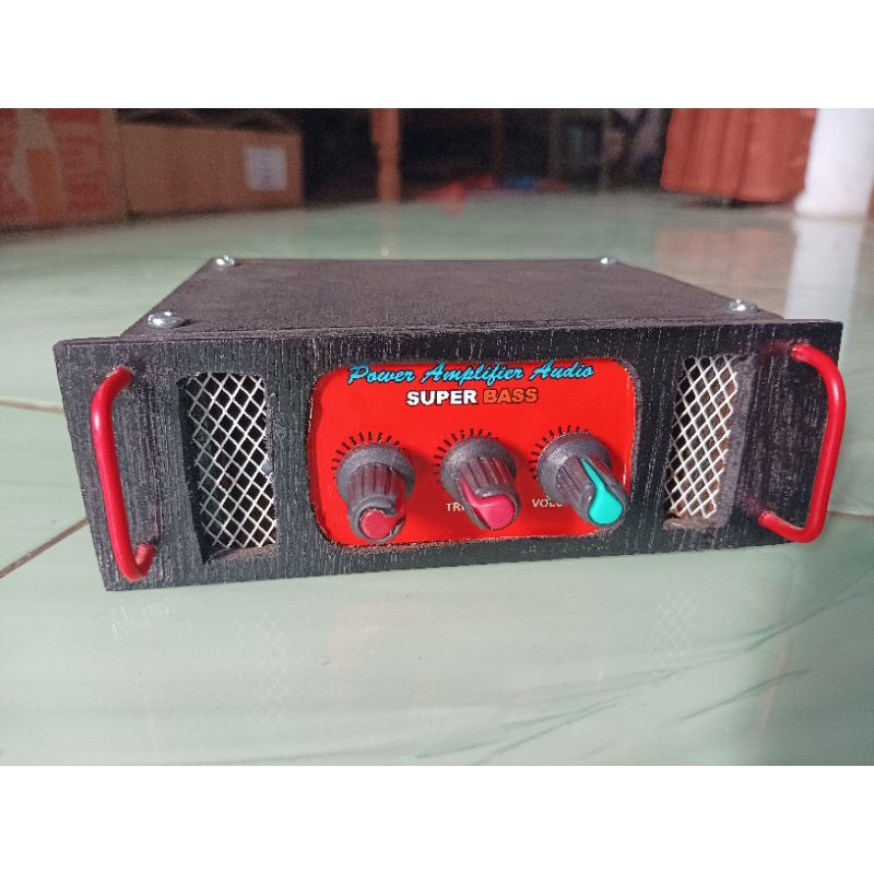 Jual Power Amplifier Mini Audio Sound System Miniatur Dengan Tone ...