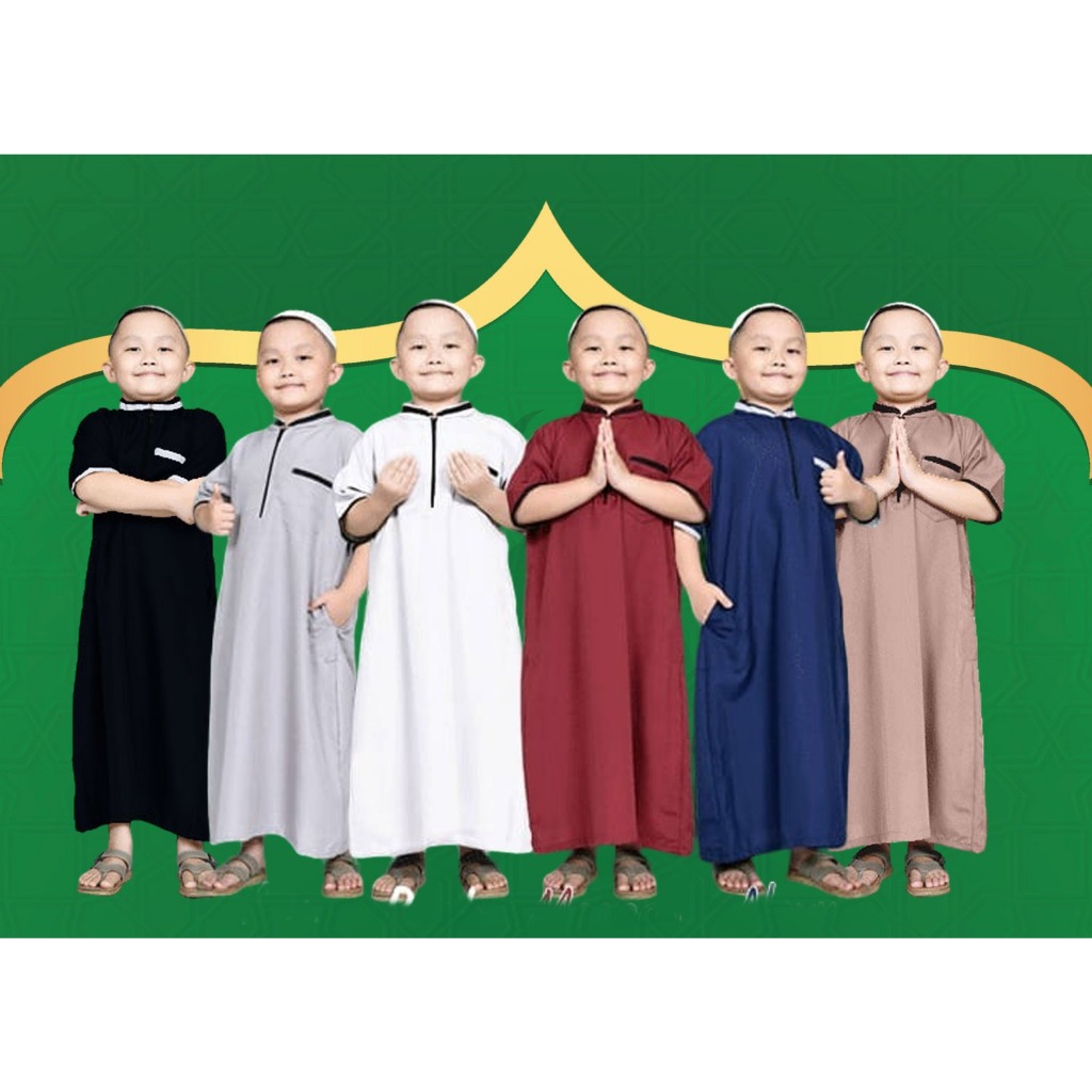 Jual Jubah pakistan anak usia 1-12Tahun GRATIS PECI GRATIS TASBIH ...