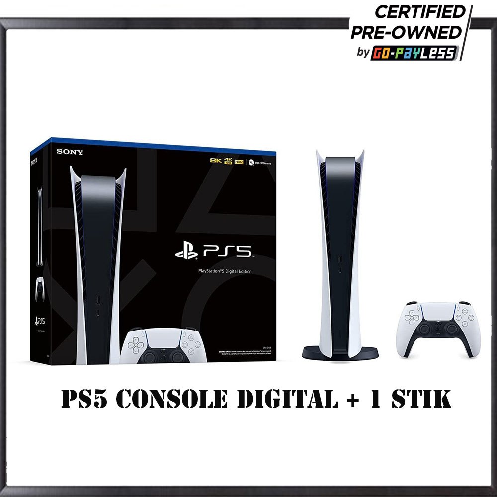 Jual PS5 / Playstation 5 Console Digital Edition Preowned (Bergaransi ...