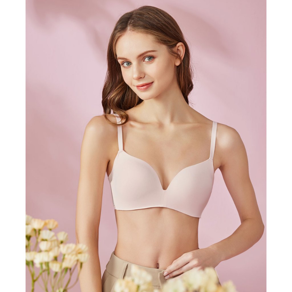 Jual Young Hearts Bra Seamless Chic Triangle 3/4 Y23-20180B - Cup B | Shopee Indonesia