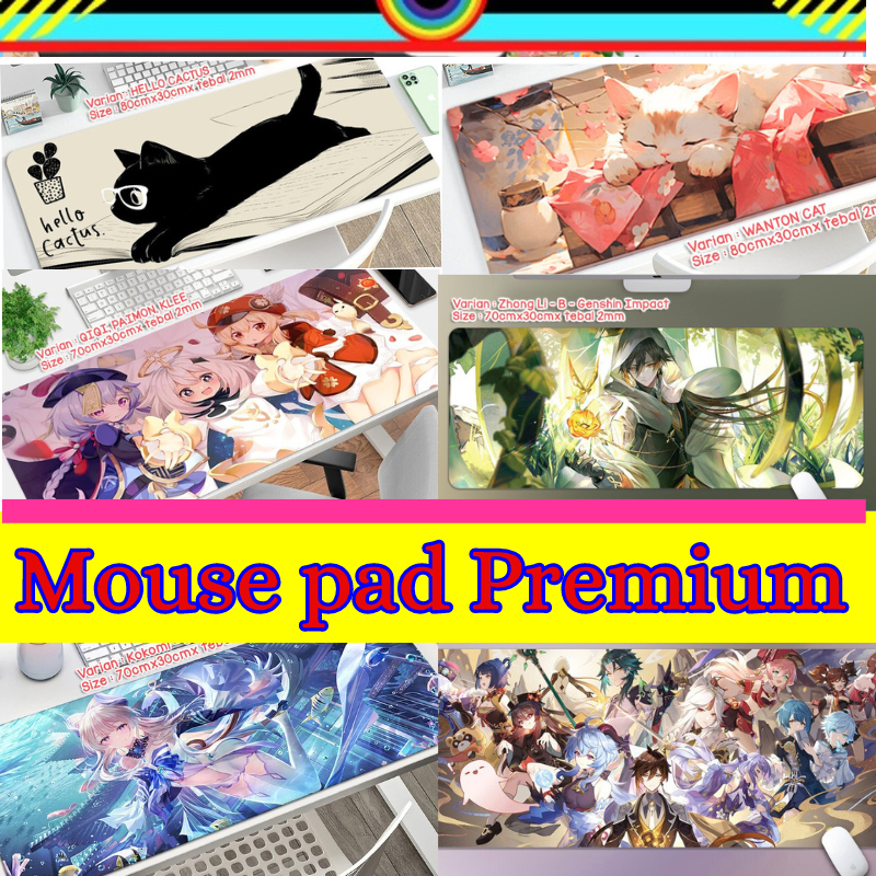 Jual PREMIUM MOUSE PAD PANJANG | MOUSEPAD LARGE KEYBOARD PAD | DEKORASI ...