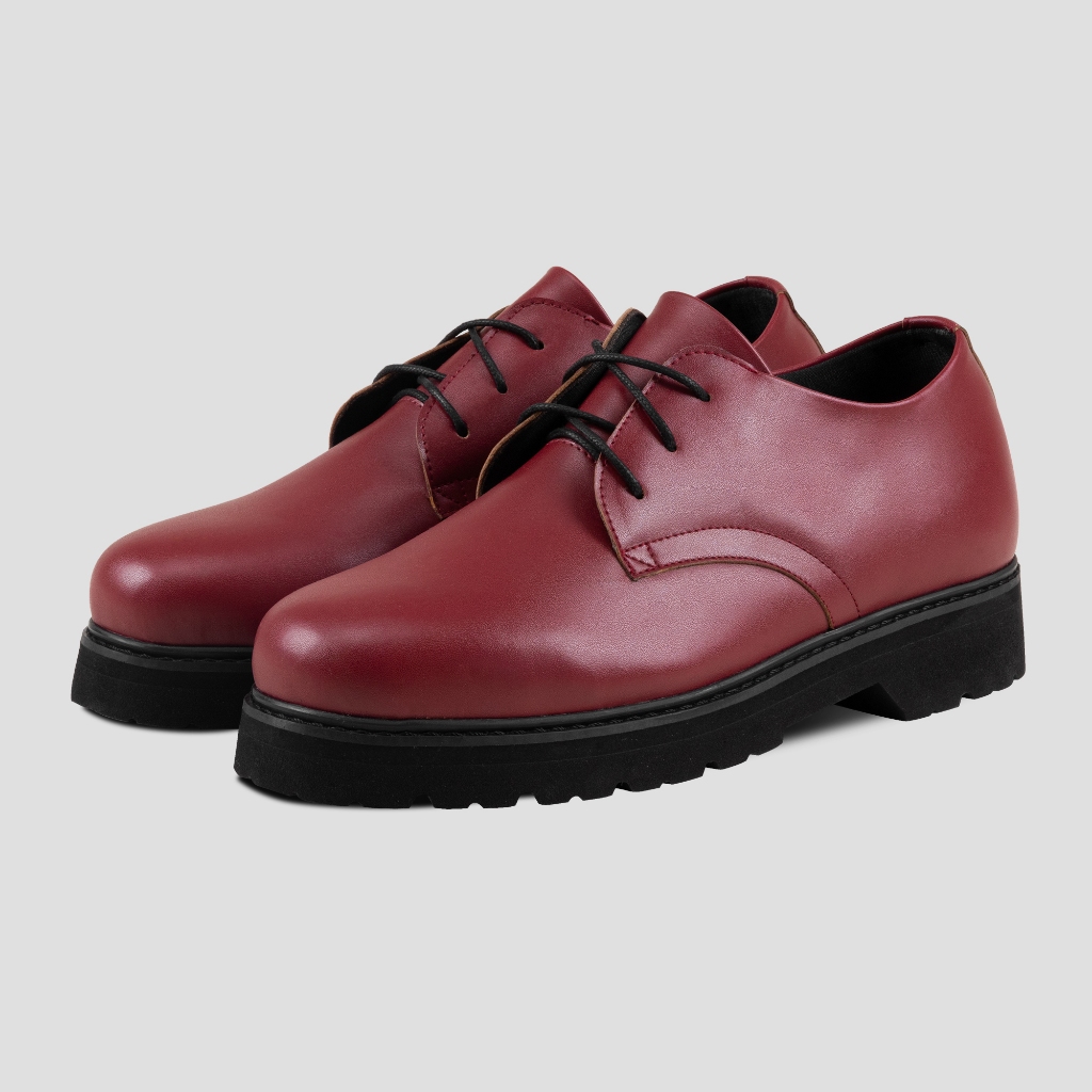 Jual Jackwell - Atlas Derby Red - Sepatu Formal - Sepatu Derby - Sepatu ...