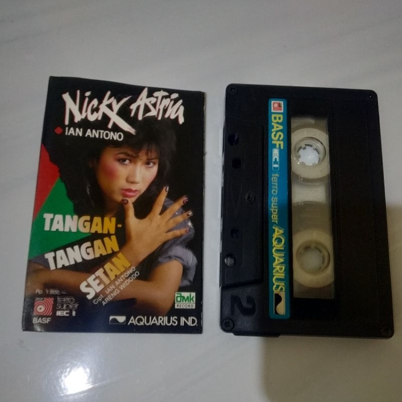 Jual Kaset Nicky Astria - Tangan tangan setan | Shopee Indonesia