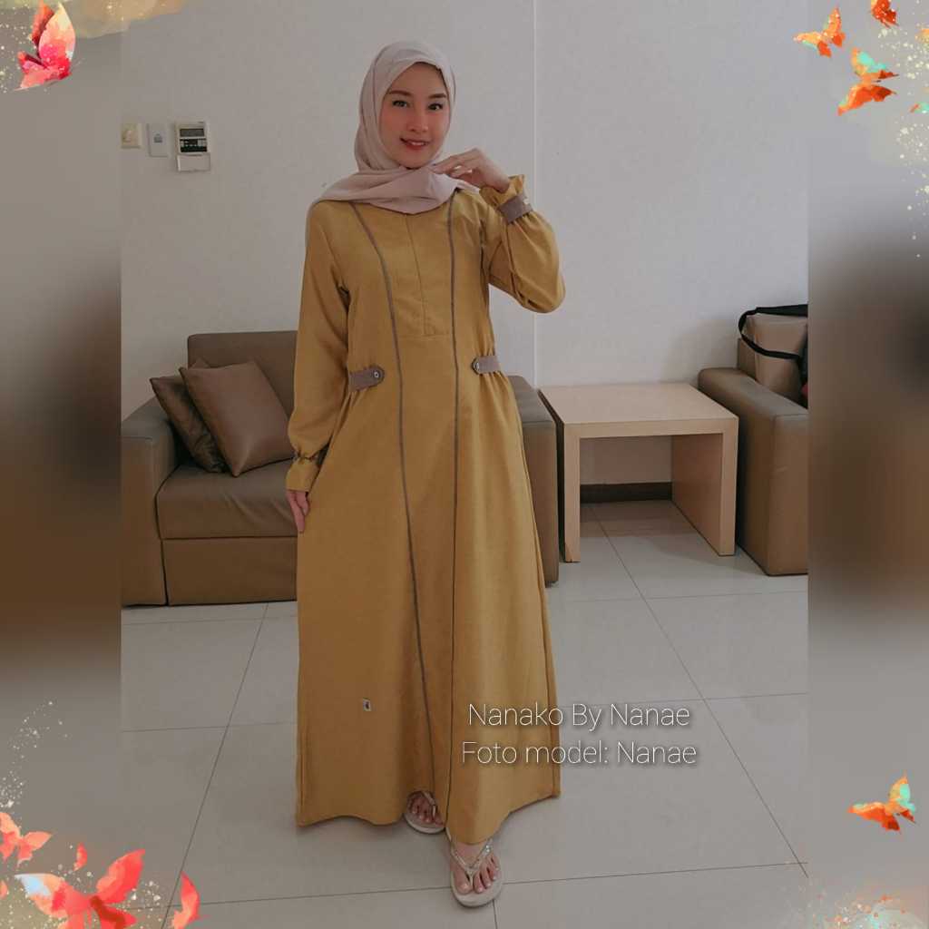 Jual Gamis dan Koko Mouzalina premium Dress muslim Fashion muslim Dress ...