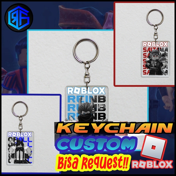 Jual Gantungan Kunci Roblox (Keychain) Custom Avatar Roblox 002 ...