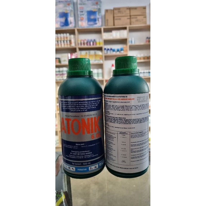 Jual ATONIK 6.0L PUPUK CAIR HORMON ZAT PENGATUR TUMBUH ZPT ( 500 ml ...