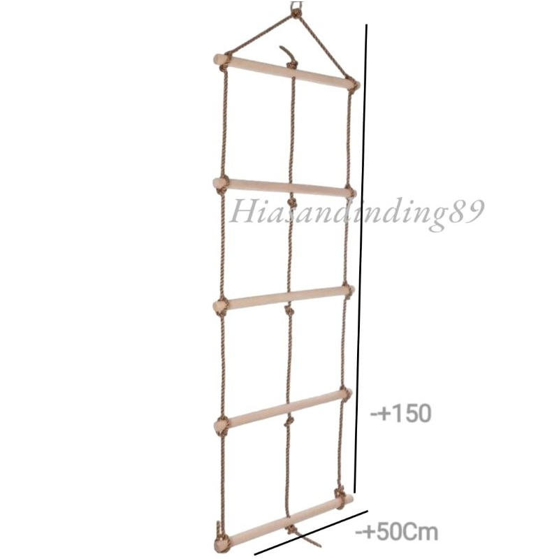 Jual Tangga tali anak tangga gantung dewasa / tangga monyet / tangga ...