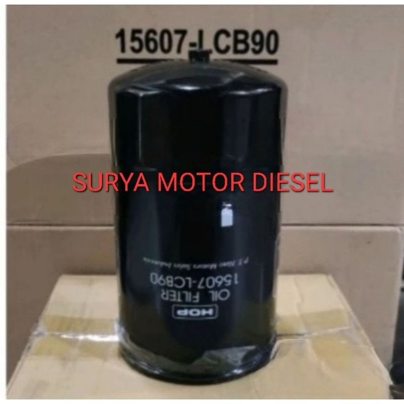 Jual OIL FILTER 15607-LCB90/15607-2190 FILTER OLI HINO LOHAN FM FL FG ...
