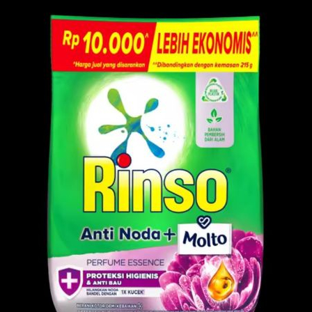 Jual RINSO MOLTO ANTI NODA DETERJEN BUBUK PERFUME ESSENCE- 380GR ...