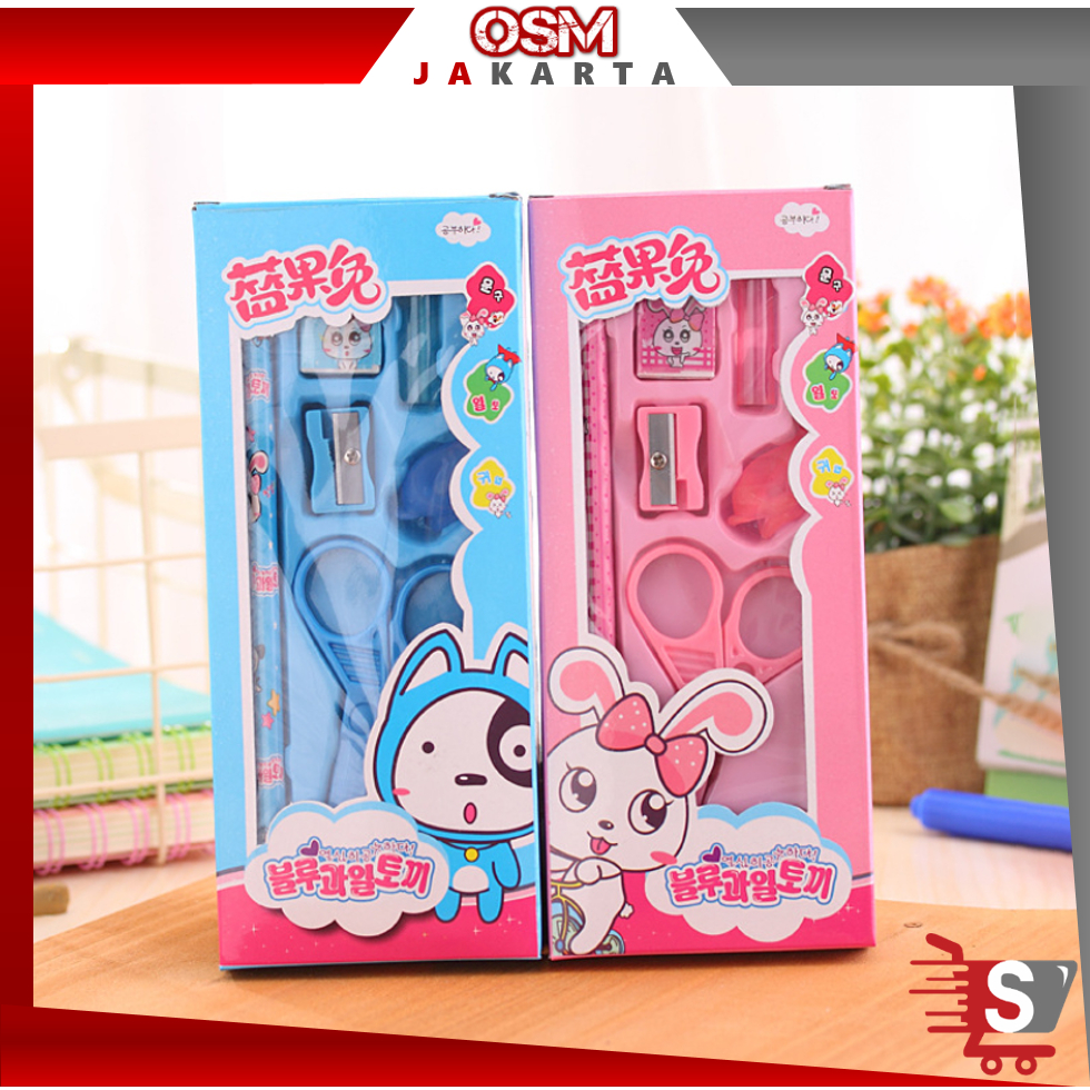 Jual OSM JKT S6147 Set Alat Tulis 6 in 1 / Mainan Edukasi Anak Anti ... Jual OSM JKT S6147 Set Alat Tulis 6 in 1 / Mainan Edukasi Anak Anti ...