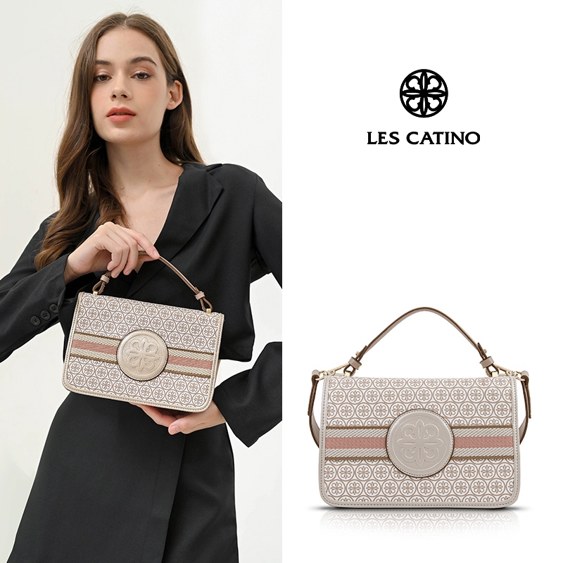 Jual Tas Wanita Les Catino Adriane Medalion Flap Th | Shopee Indonesia