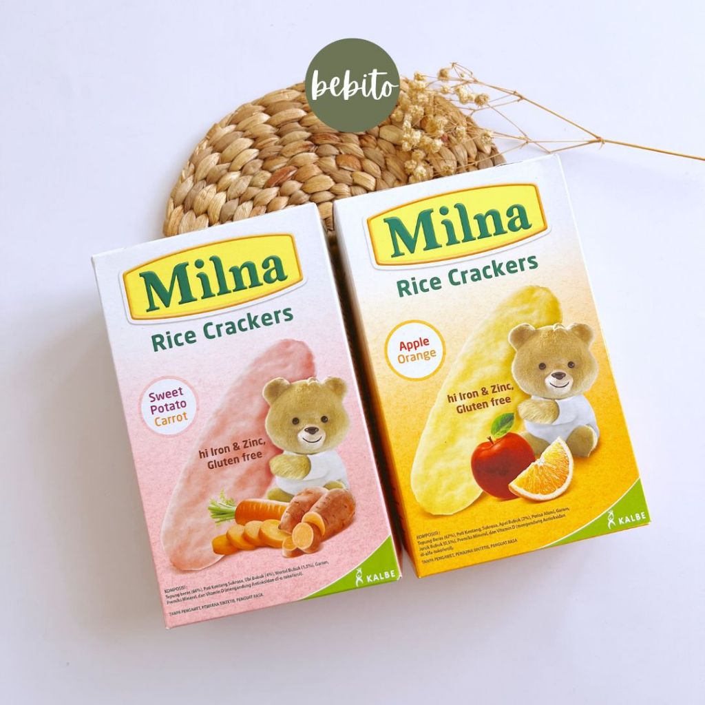 Jual Milna Rice Crackers I BEBITO | Shopee Indonesia