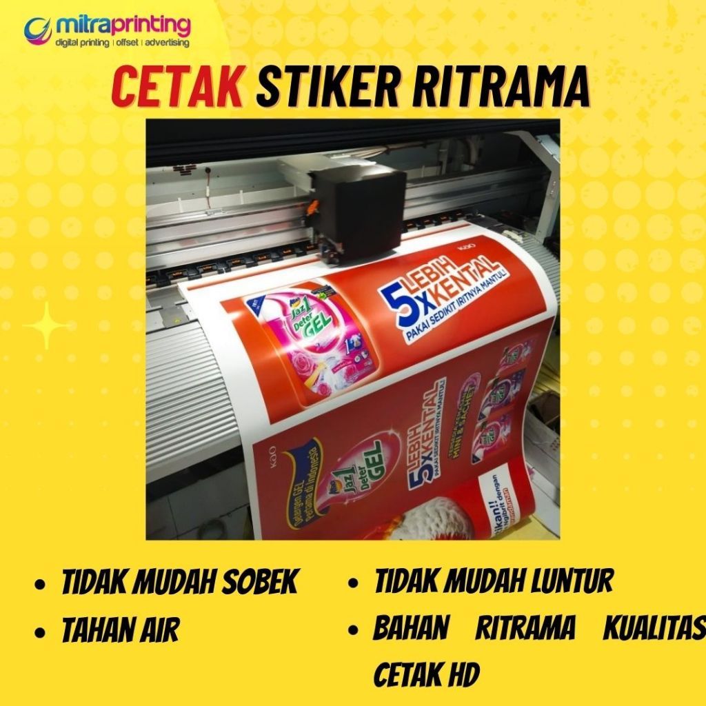 Jual STICKER RITRAMA - STICKER METERAN | Shopee Indonesia