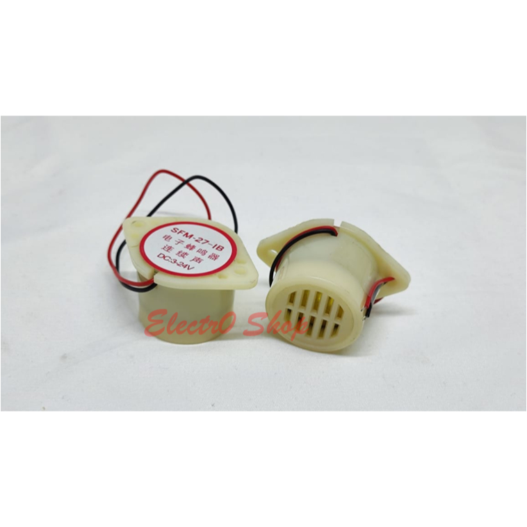 Jual Buzzer SFM-27 Bazer Continous Alarm DC 3-24v Buzer Speaker Body Tebal | Shopee Indonesia