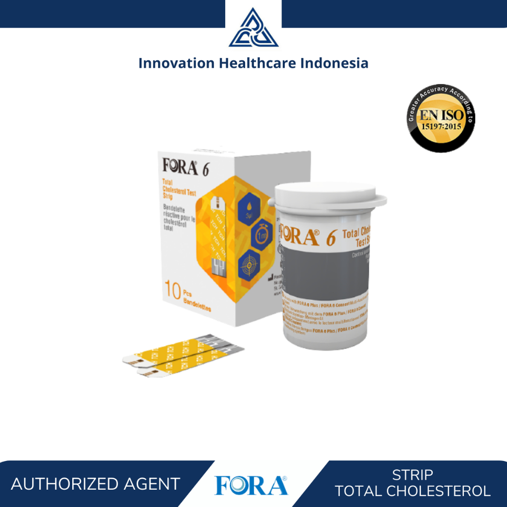 Jual Fora 6 Strip Total Cholesterol | Shopee Indonesia