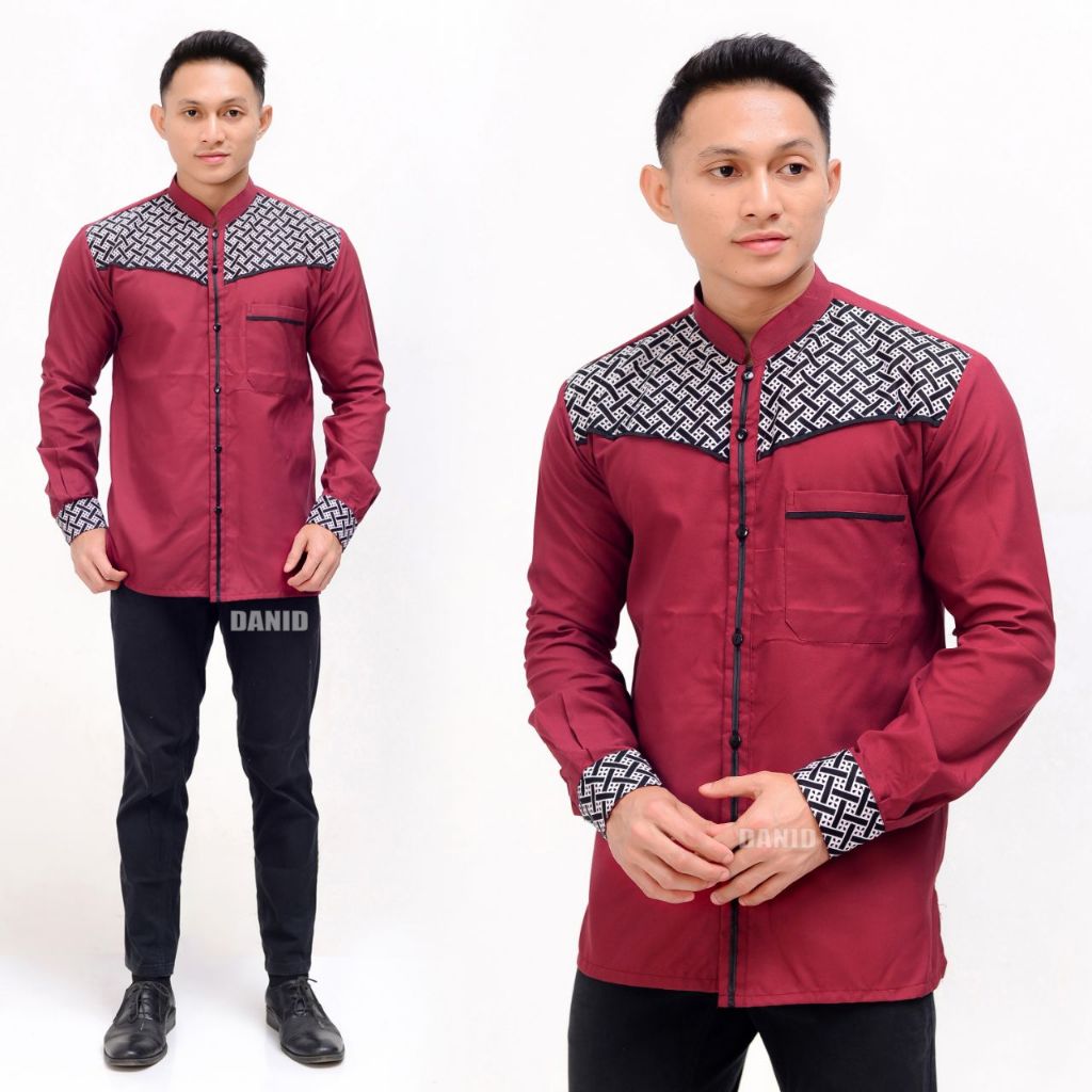 Jual BAJU KOKO HAIBAH EXCLUSIVE SAKU SAMPING KOKO HABAIB MODEL AMMU ...