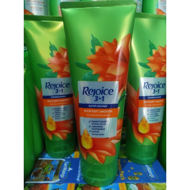 Jual rejoice 3in1 kondisioner rich soft smooth 150ml | Shopee Indonesia