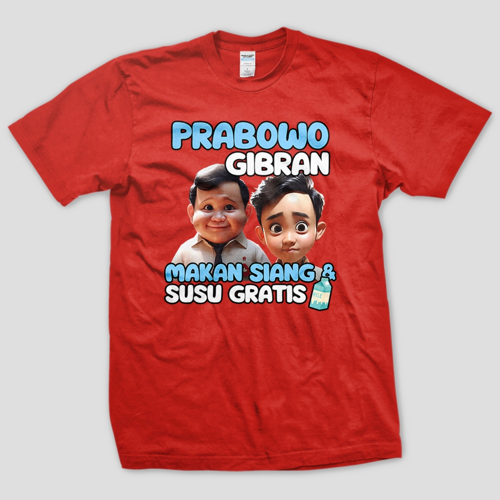 Jual Kaos Prabowo Gibran Capres 02 - Baju Gemoy Prabowo Subianto Tim ...