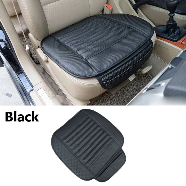 Jual Cover Jok Kursi Mobil Bahan Kulit - 6685 - Black | Shopee Indonesia