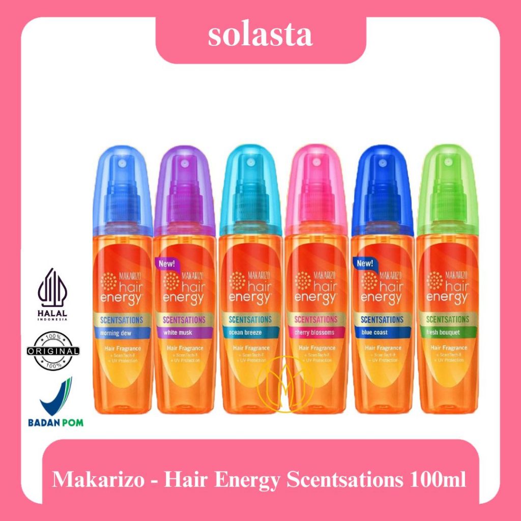 Jual Solasta - MAKARIZO HAIR ENERGY SCENTSATIONS 100ML | Shopee Indonesia