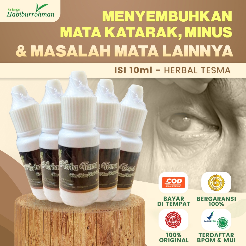 Jual Herbal Tesma Tetes Mata Katarak Minus Plus Silinder Bernanah ...