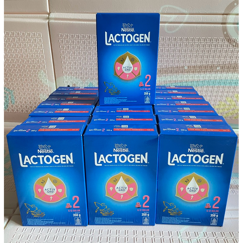 Jual Nestle Lactogen 2 Susu Formula 6-12 Bulan Box 350g | Shopee Indonesia