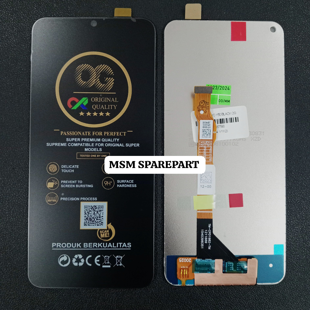 Jual LCD+TS VIVO Y50 SUPER OG/WONDERFUL | Shopee Indonesia
