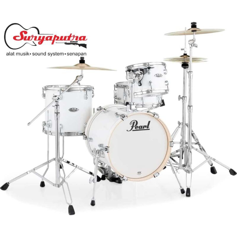 Jual Pearl Midtown Pure White #33 MT 564/C Drum Set | Shopee Indonesia