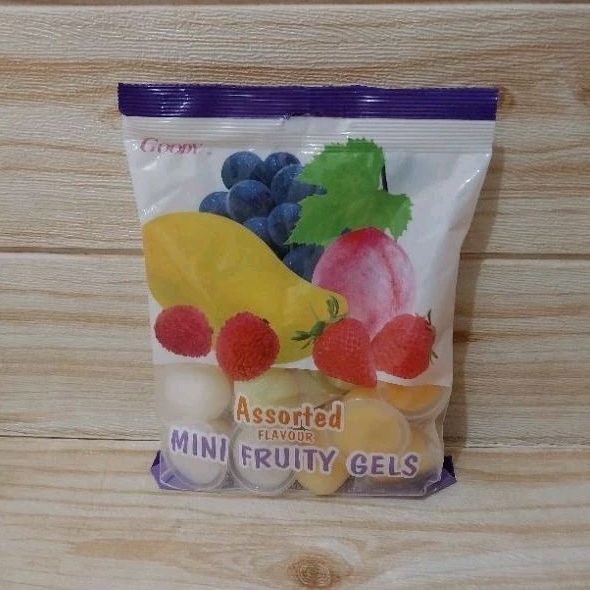 Jual Goody Jelly Mini Fruity Gels Assorted Flavour With Nata De Coco ...
