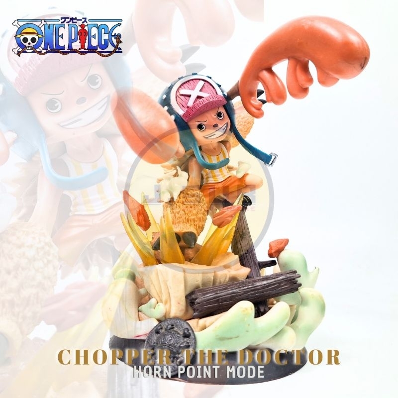 Jual Action Figure Chopper Horn Point Mode Statue Onepiece The Doctor ...