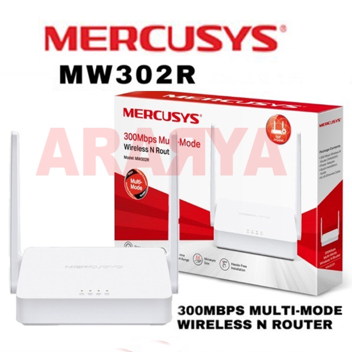 Jual Mercusys Wireless N Router 300Mbps Multi-Mode | Shopee Indonesia