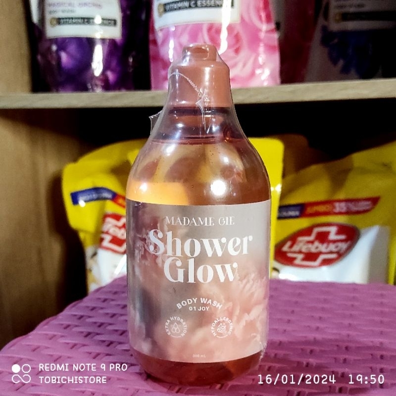 Jual Madam Gie Shower Glow 01 Joy 300ml Body Wash Extract Pepaya ...