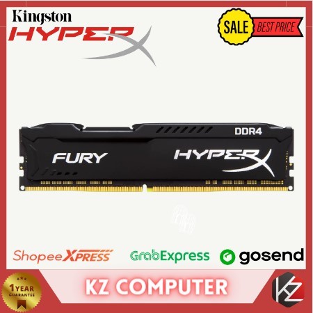 Jual Kingston RAM DIMM HyperX Fury Black 16GB DDR4 2666MHz | Shopee Indonesia