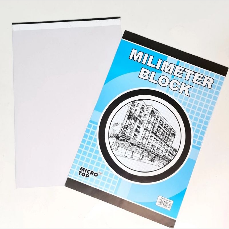 Jual bib Buku Milimeter Block Folio TN-02-800MF ( 1pak/10 buku ...