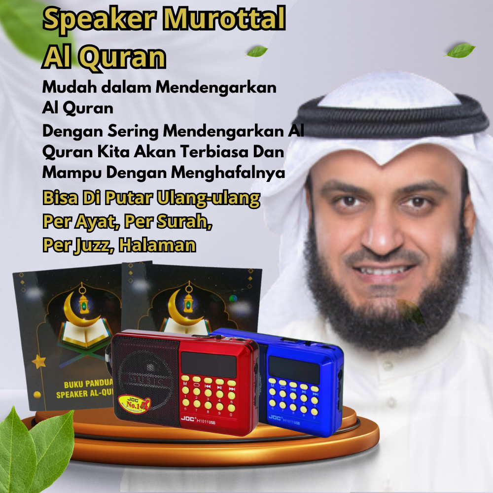 Jual Murotal Speaker Murottal Al Quran 30 Juzz Full Kajian Islam An ...