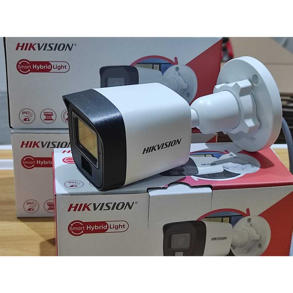 Jual Kamera CCTV Outdoor Hikvision 2MP DS-2CE16DOT-EXLPF Smart Dual light Original hikvision ...