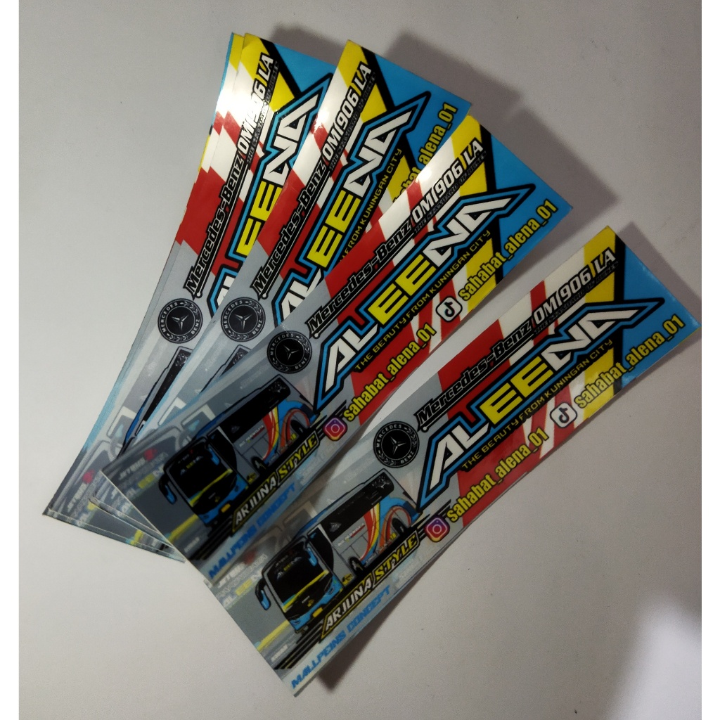Jual stiker basuri alena dan draka asli po | Shopee Indonesia