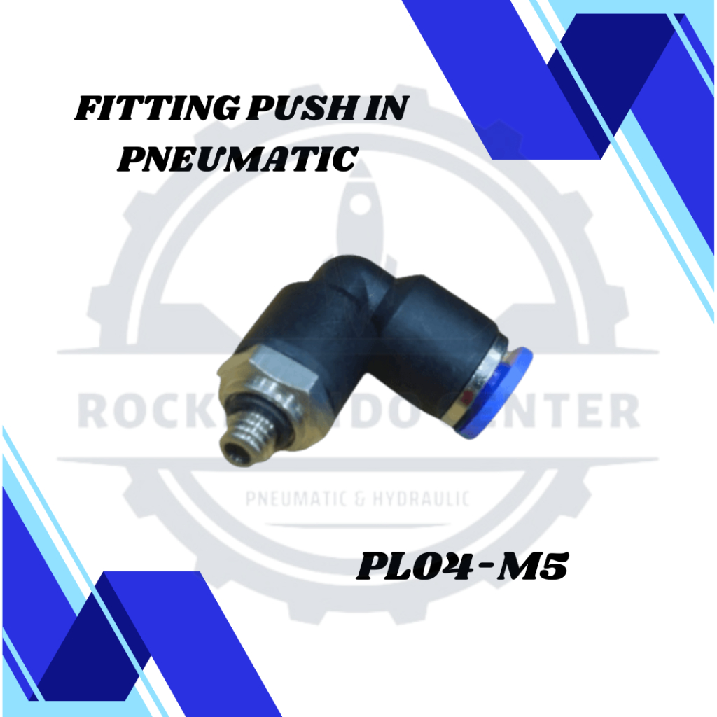 Jual Fitting push in pneumatic ELBOW PL04-M5 | Shopee Indonesia