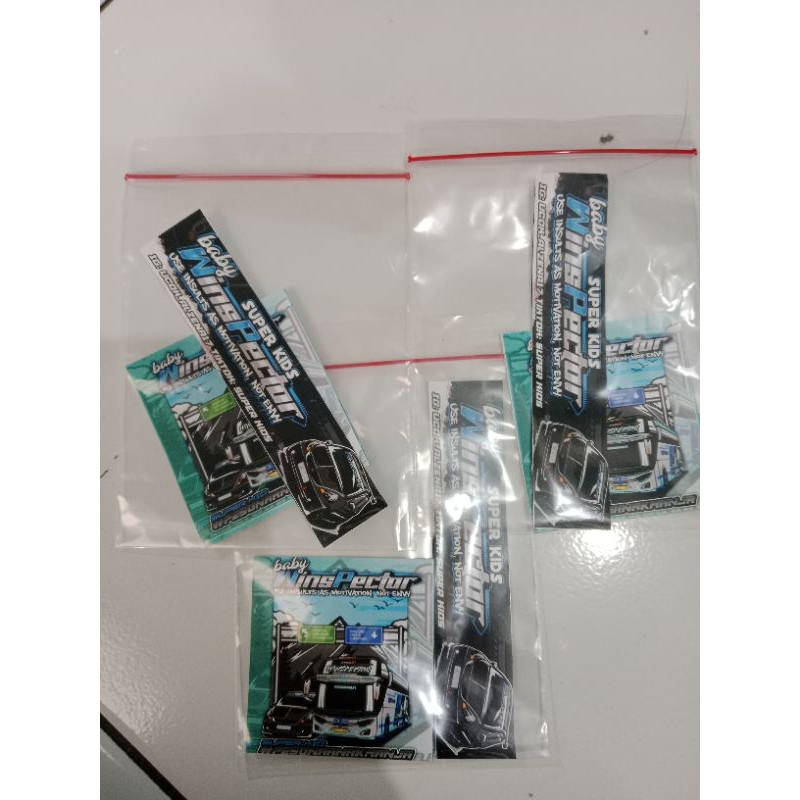 Jual STIKER BABY WINSPECTOR/STIKER BUS/BUSMANIA ORIGINAL BY SUPERKID ...