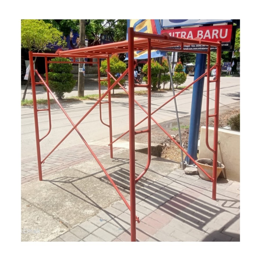 Jual Scaffolding steger 1,7m + 1 bh Catwalk (1 Set) | Shopee Indonesia