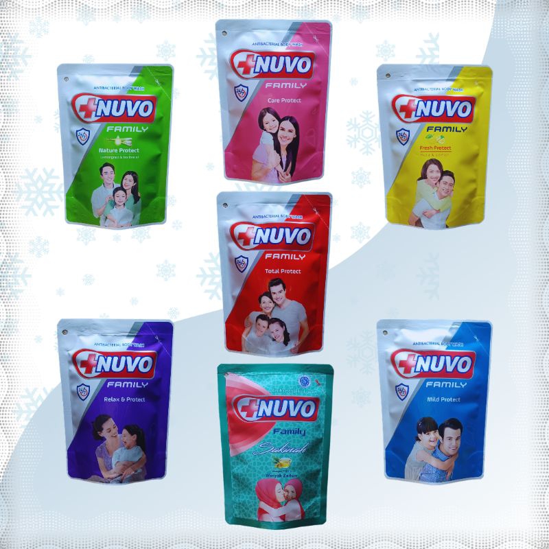 Jual Nuvo Family Body Wash Pouch 60ml | Shopee Indonesia