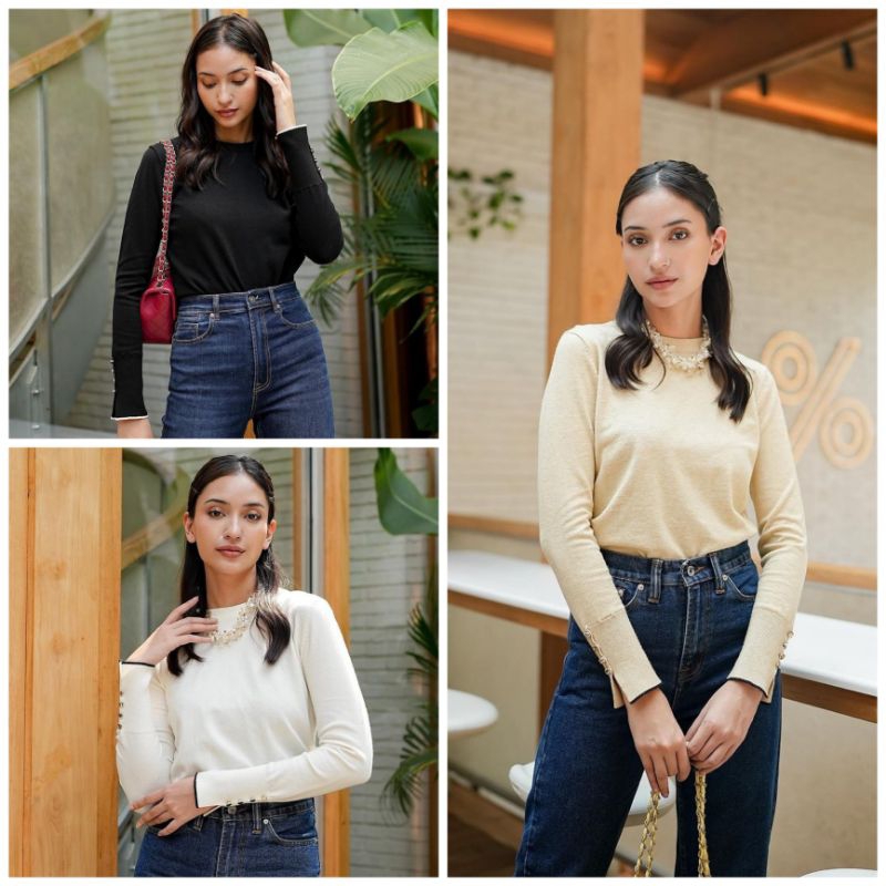 Jual Ivy Sweater by Diana Restu | Shopee Indonesia