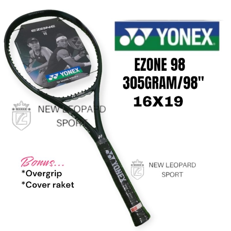 Jual Raket tenis Yonex EZONE 98 2024 AQUA NIGHT BLACK 305GR | Shopee Indonesia