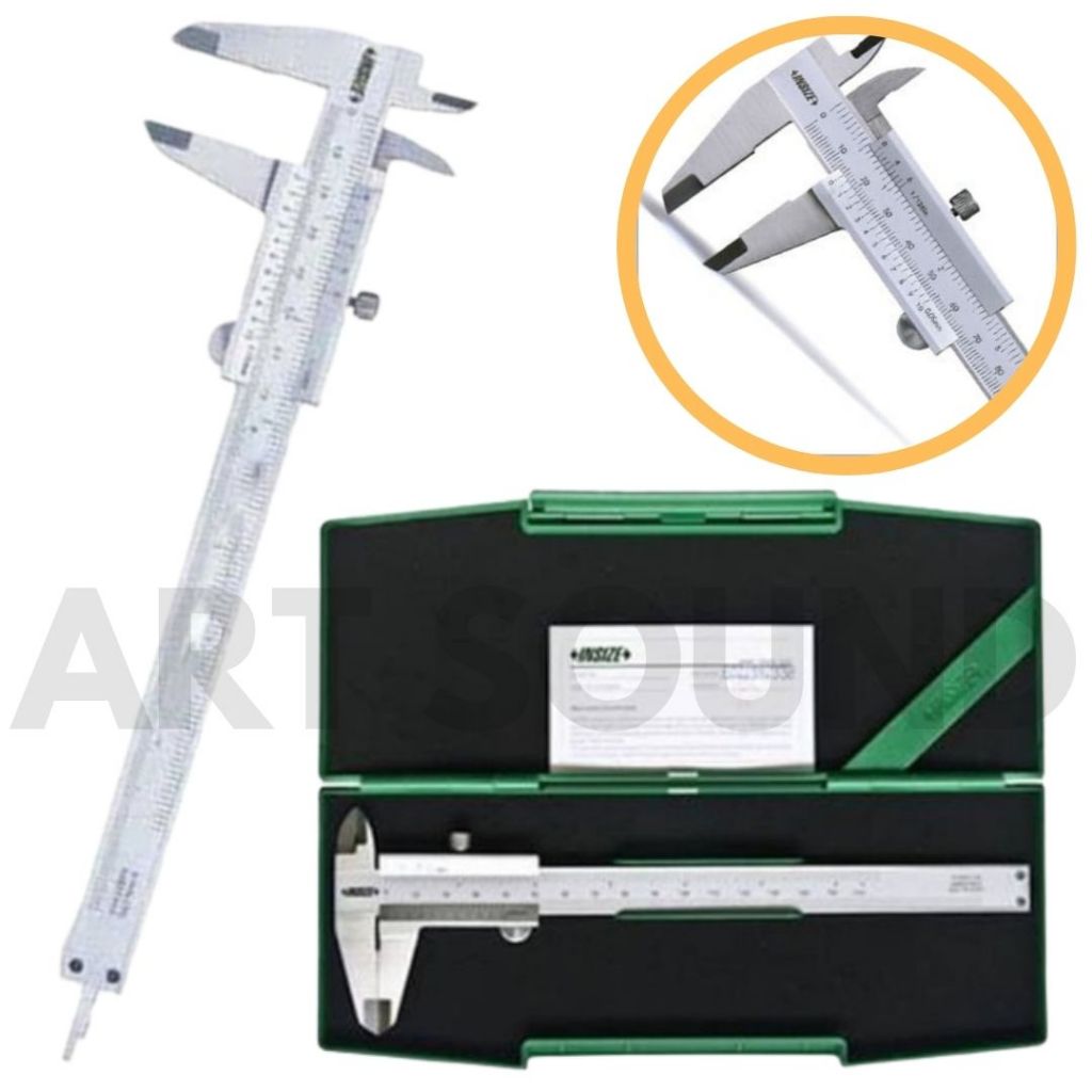 Jual Sigmat Jangka Sorong Vernier Caliper Insize 6" 150mm Manual 1205-150S | Shopee Indonesia