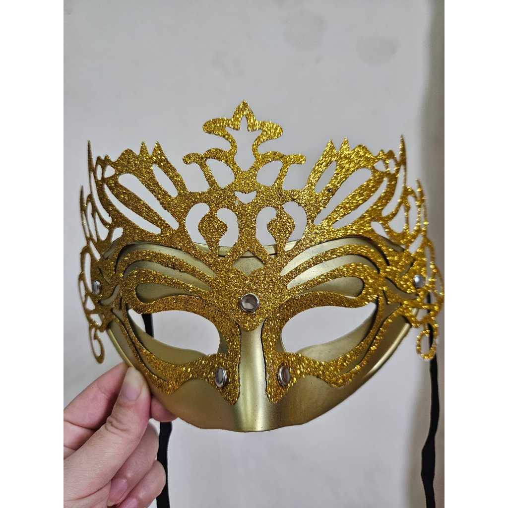 Jual [ORGM] Perlengkapan Pesta Topeng Glitter Topeng Pesta Topeng ...