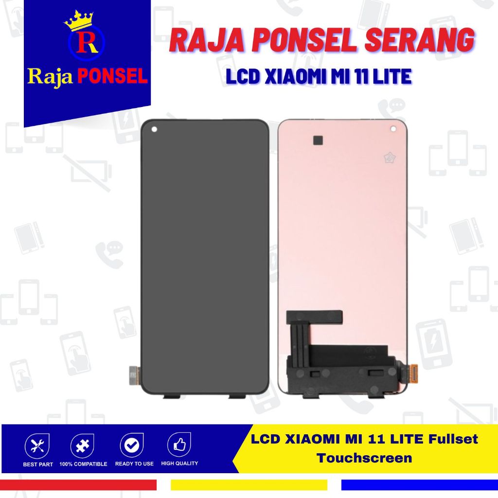 Jual LCD XIAOMI MI 11 LITE Fullset Touchscreen - RAJA PONSEL SERANG ...